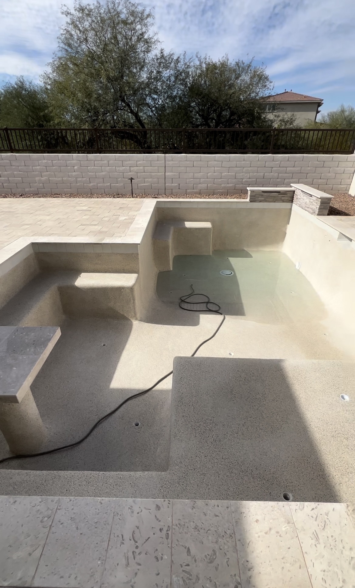 Backyard Renovation and Pool Build Project - Hand Treated Home