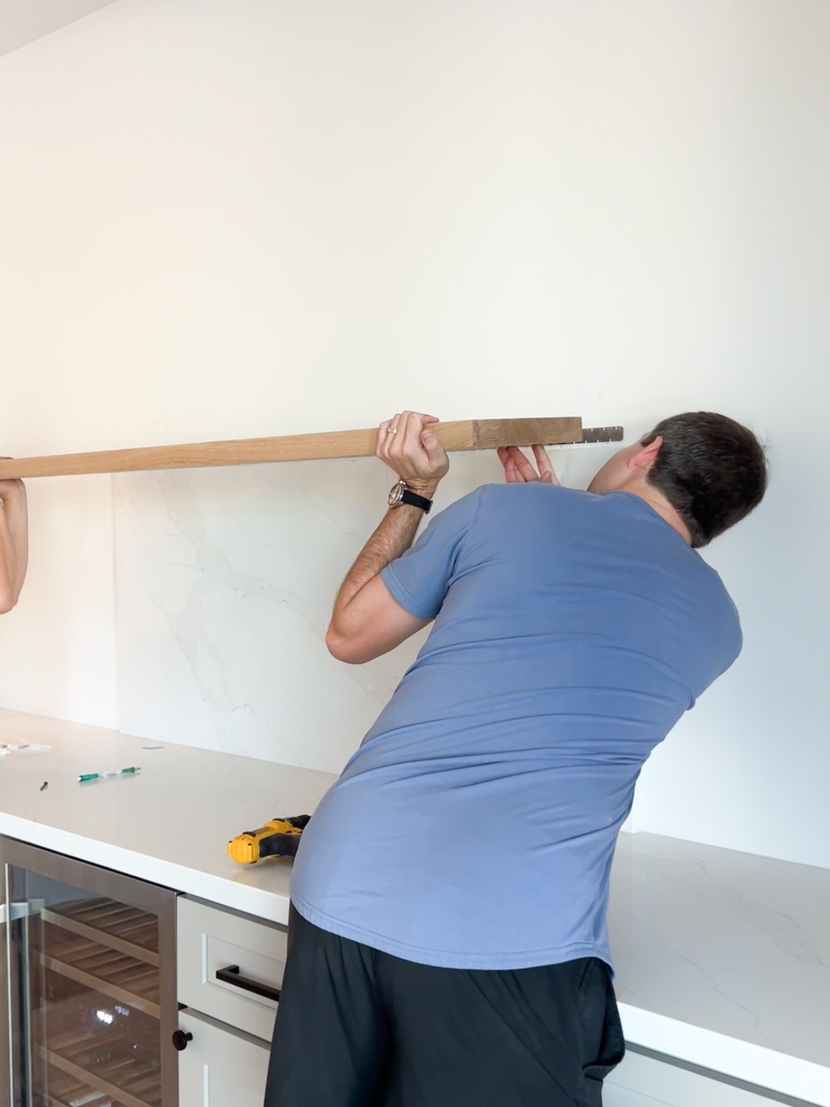 Floating Wood Shelf Guide - Hand Treated Home