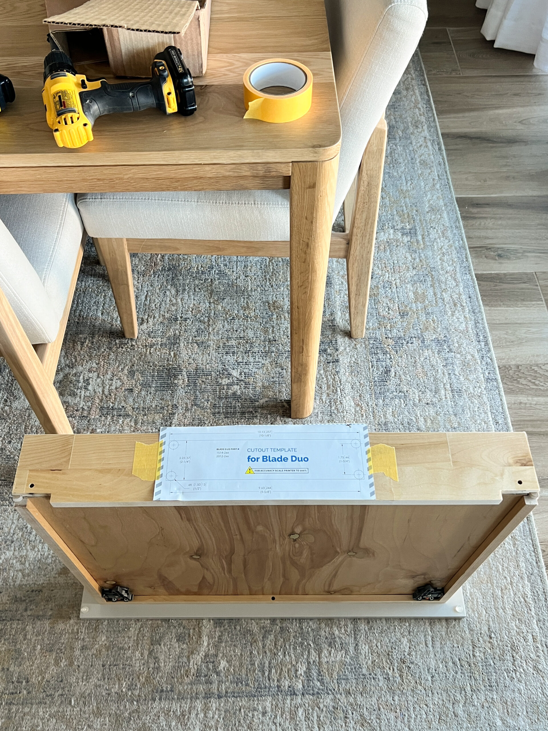 Charging Drawer for Cord Management - Hand Treated Home